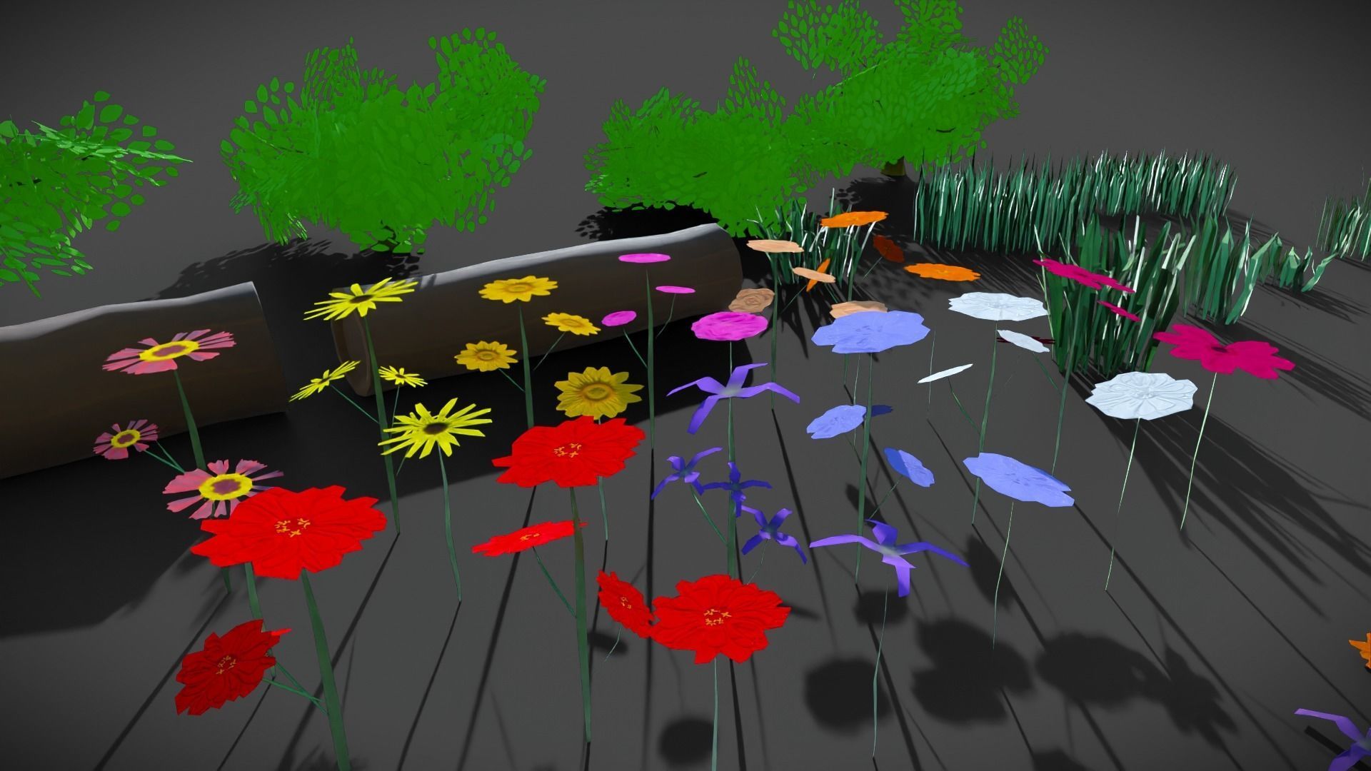 3D model Stylized Foliage Pack - Perfect for Game Environments VR / AR ...
