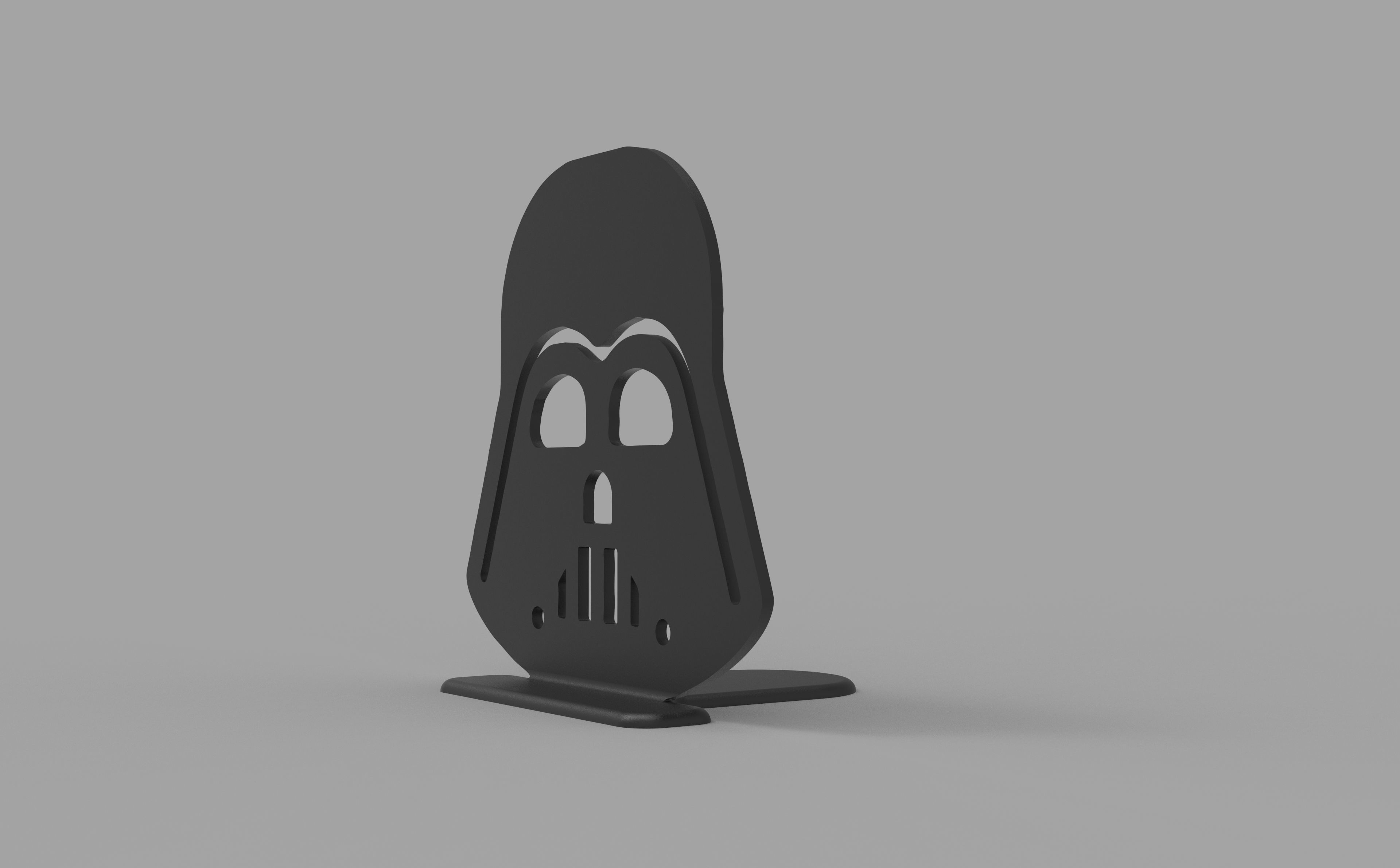 darth vader book ends 3D model 3D printable | CGTrader