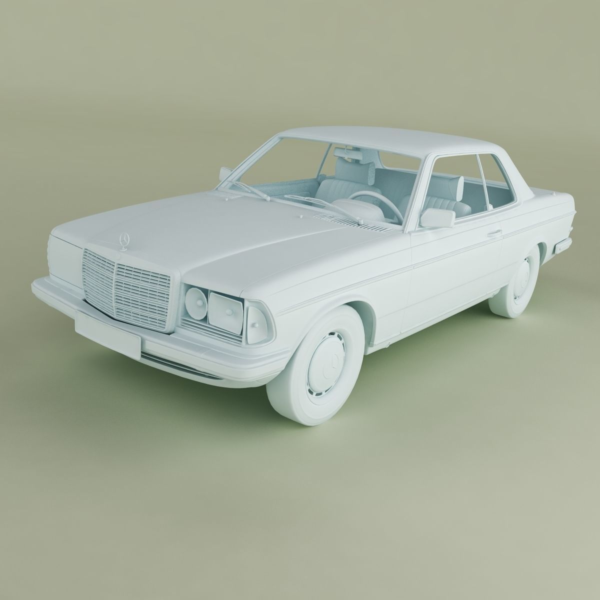 Mercedes-Benz C123 Coupe 3D model | CGTrader
