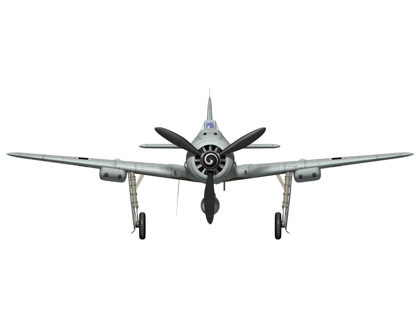 Focke Wulf Fw190 A8 R11 3D model | CGTrader