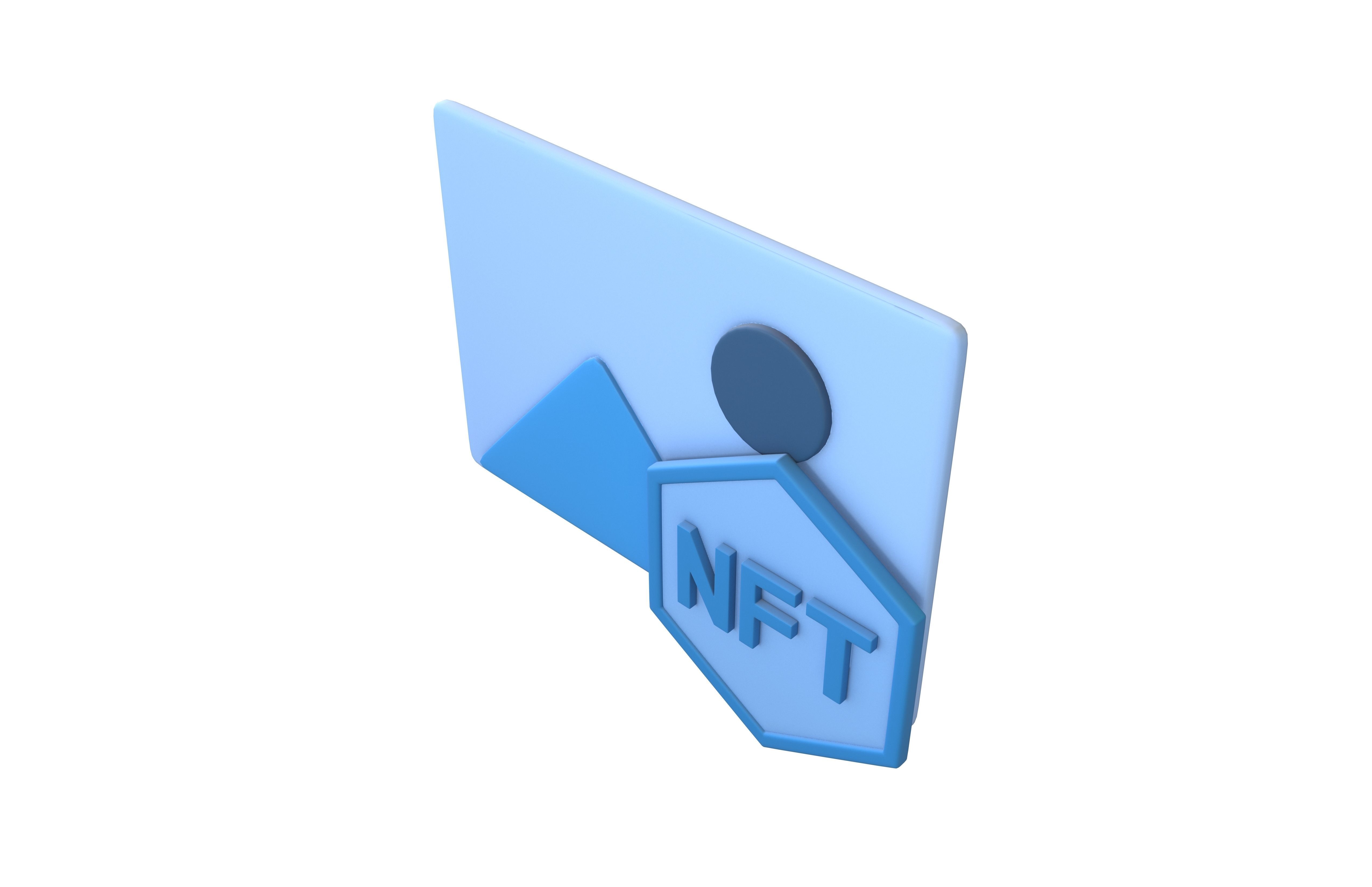 3D model NFT Image Icon V1 001 VR / AR / low-poly | CGTrader