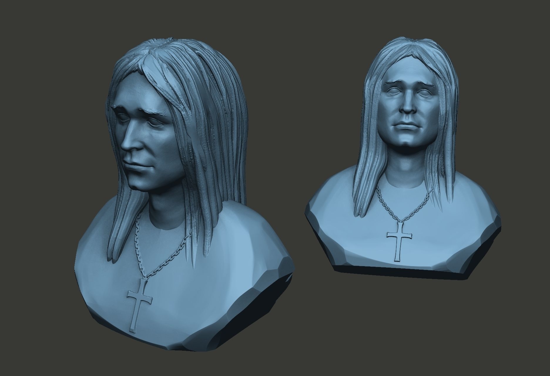 Ozzy Osbourne 3D model 3D printable | CGTrader