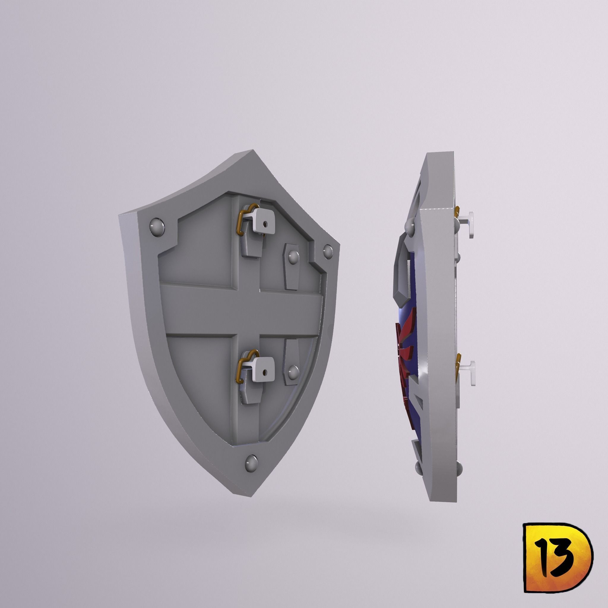 Link Hylian Shield BOTW 3D model 3D printable | CGTrader
