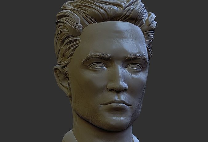 Robert Pattinson 3D model 3D printable | CGTrader