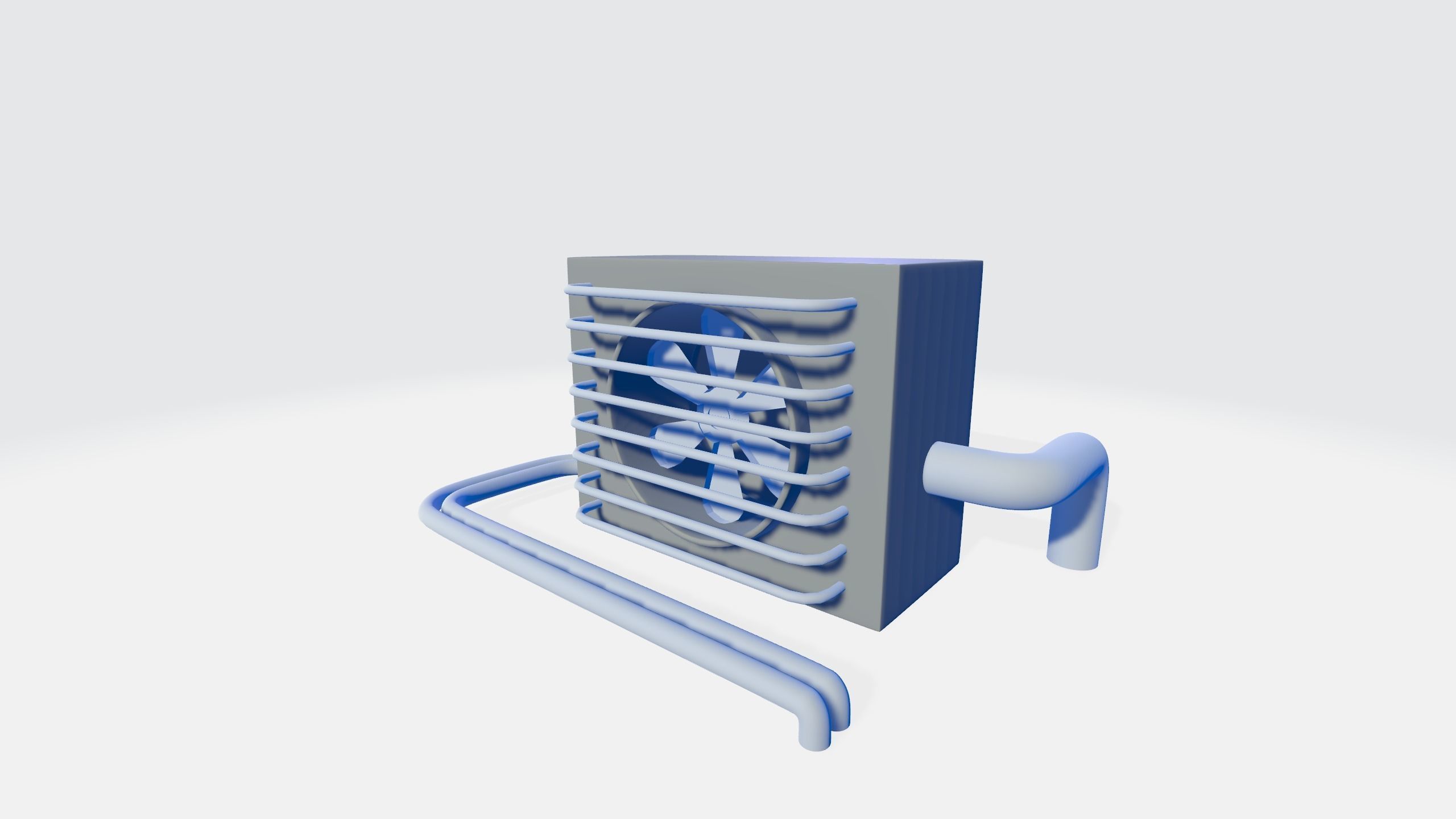 condenser 3D model | CGTrader