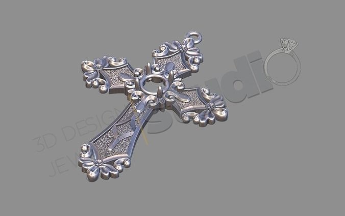 cross 3d model 3D model 3D printable | CGTrader