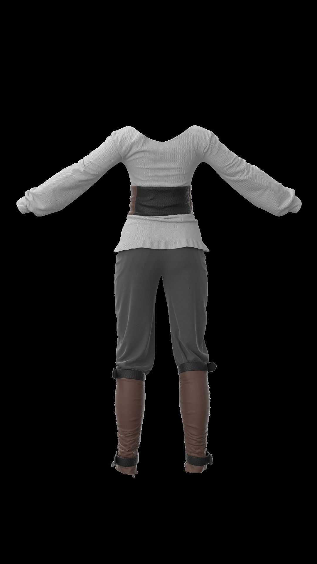 Outfit Marvelous Designer 3D model | CGTrader