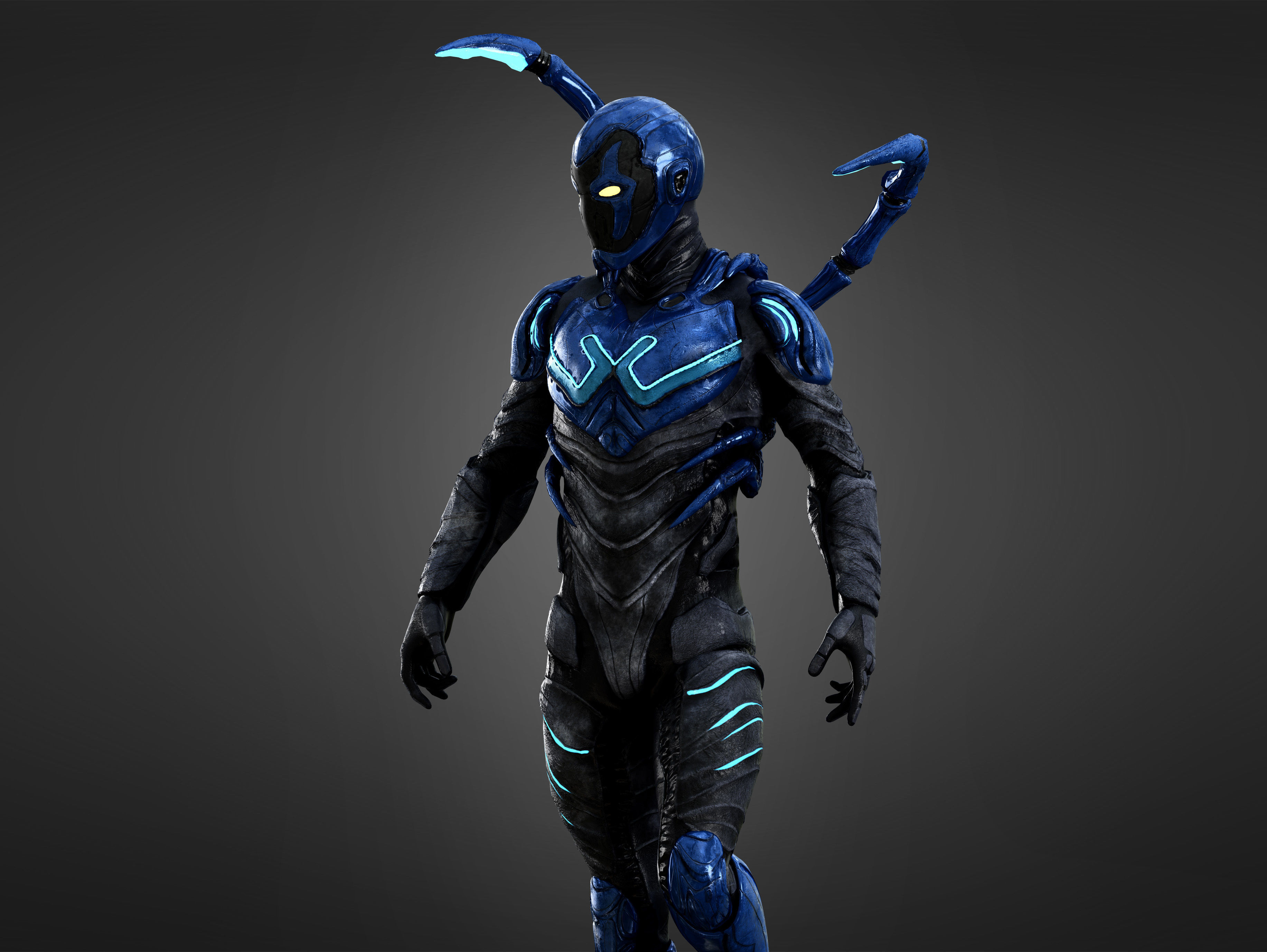 3D model Blue Beetle VR / AR / low-poly rigged | CGTrader