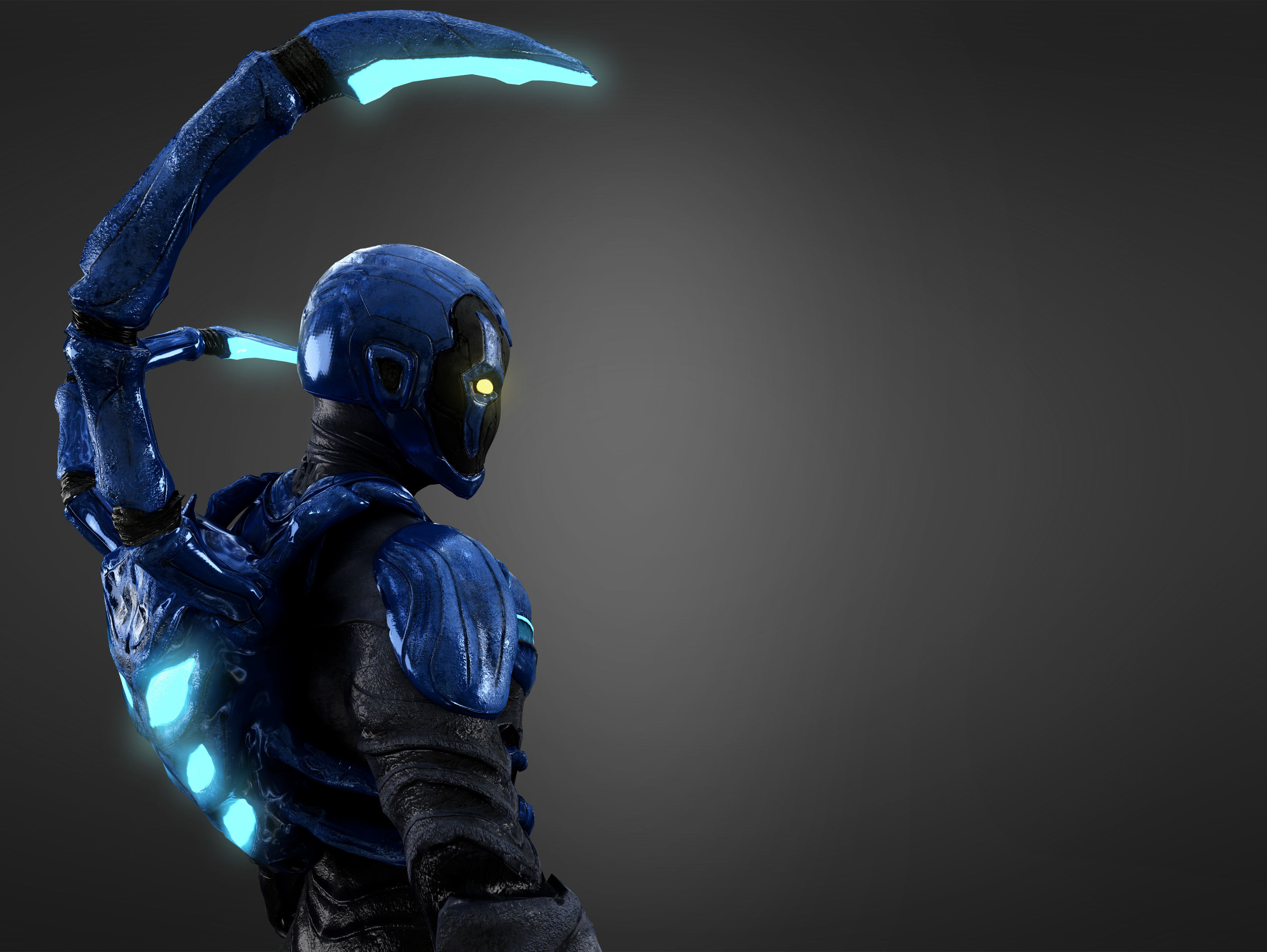 3D model Blue Beetle VR / AR / low-poly rigged | CGTrader