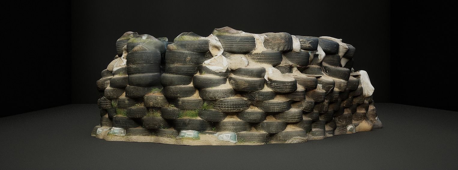 3D model Defensive structure VR / AR / low-poly | CGTrader