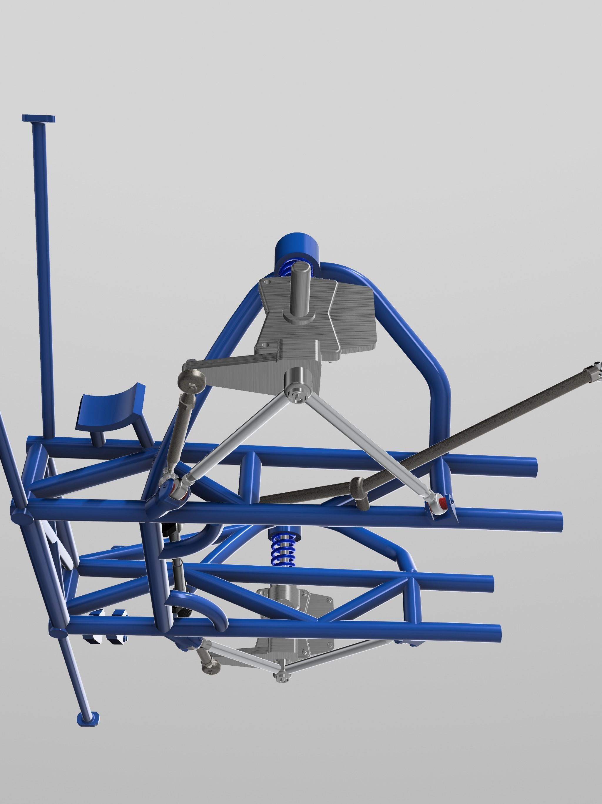 1967 Nova PROMOD Front suspension N steering 3D model 3D printable ...