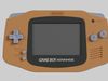 Nintendo Game Boy Advance Orange 2001 3D model | CGTrader