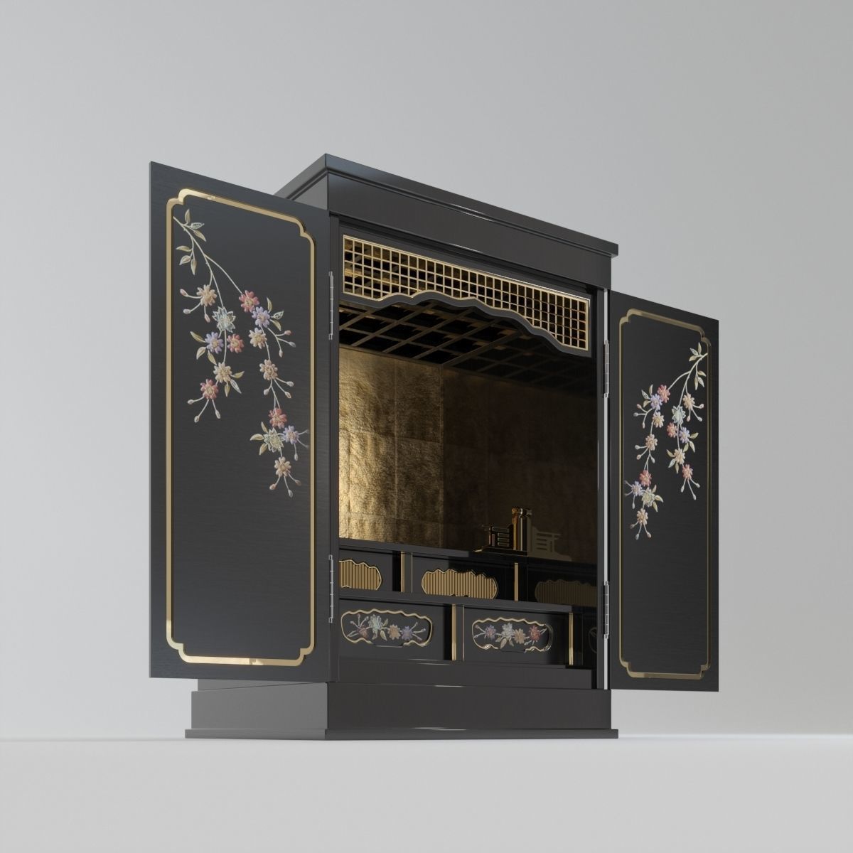 3D model SMALL ALTAR BUTSUDAN VR / AR / low-poly | CGTrader