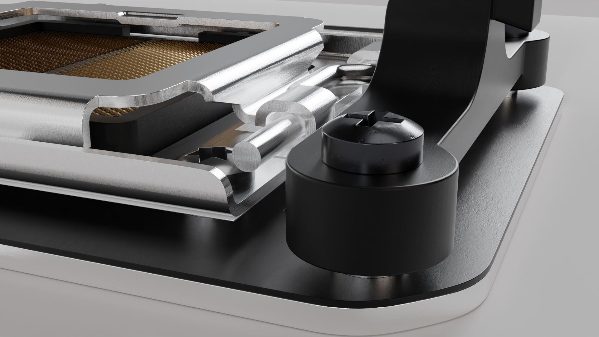 AMD AM5 Socket for Ryzen 7000 3D model | CGTrader