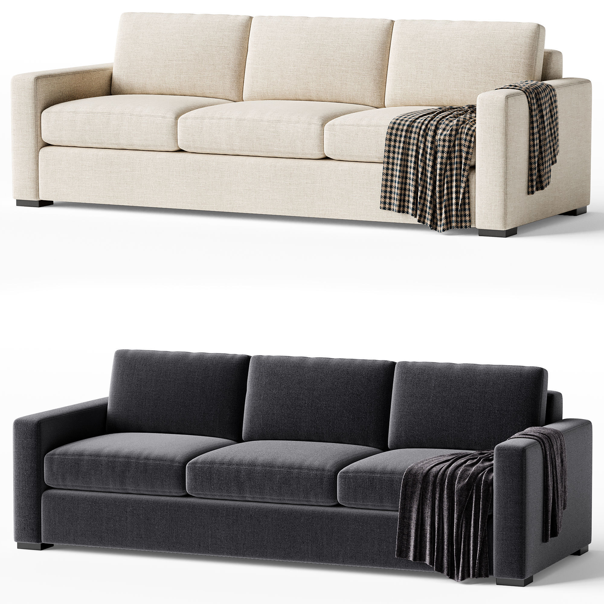 Carson Sofa 3D model | CGTrader
