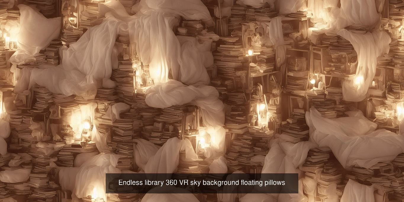 3D Model Collection Magic attic library VR 360 hdri VR / AR / low-poly ...