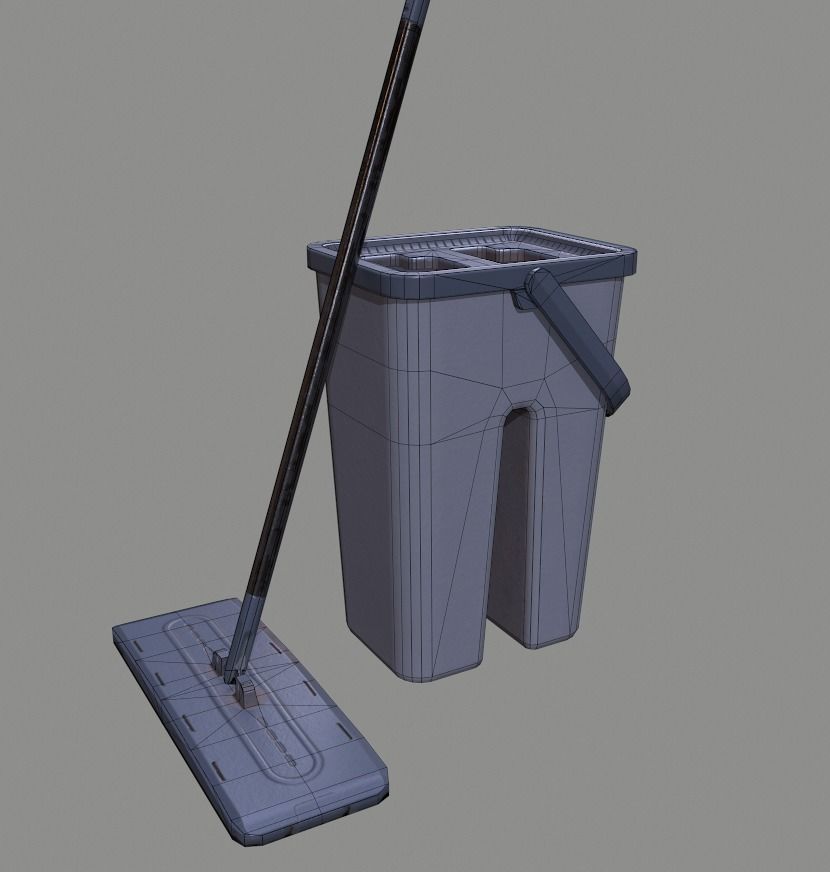 3D model Lowpoly Mop Pbr VR / AR / low-poly | CGTrader