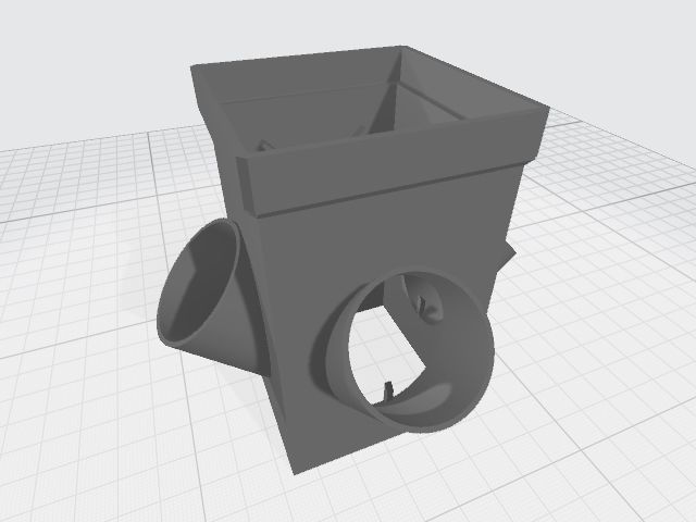 Modular hydroponic tower 3D model 3D printable | CGTrader