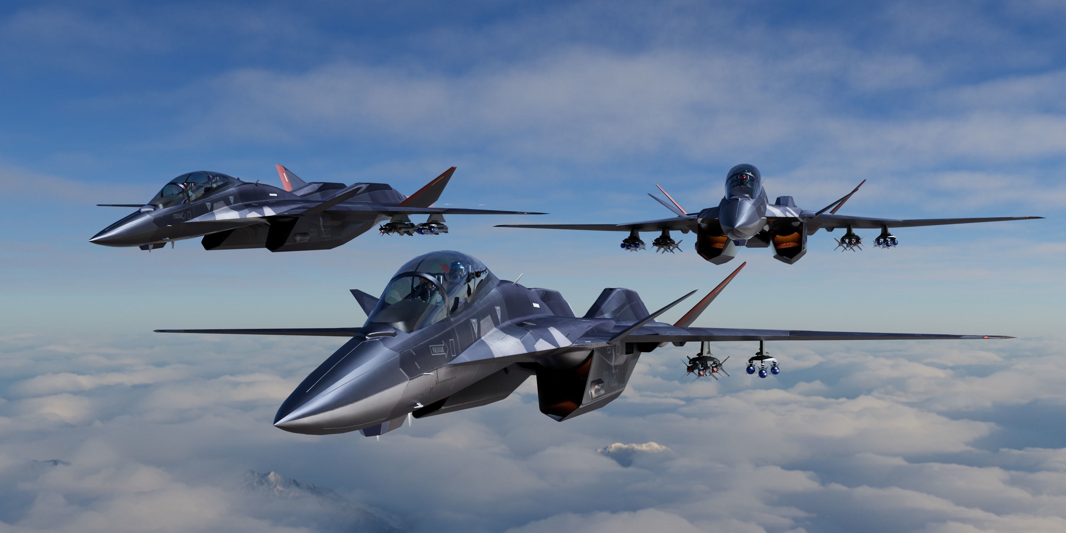 XO2 Strike Wyvern 3D model rigged | CGTrader