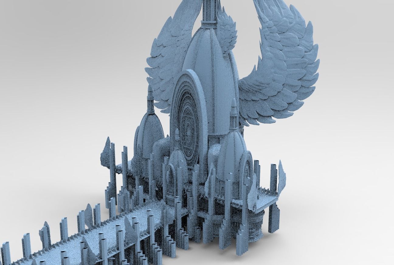 Sci Fi Steampunk Emperor Towers 3D model | CGTrader