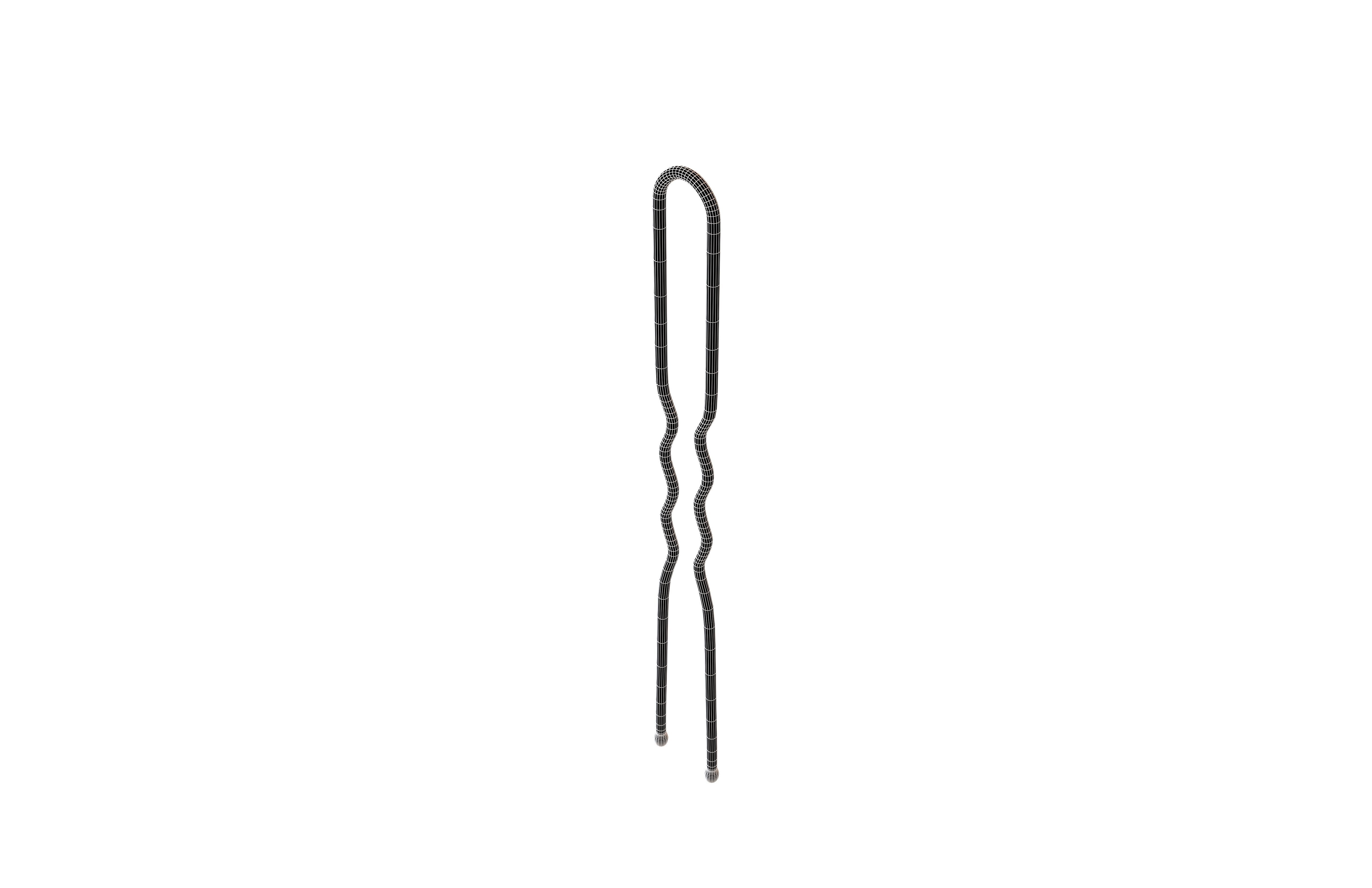 3D model U Shaped Hairpin V1 001 VR / AR / low-poly | CGTrader