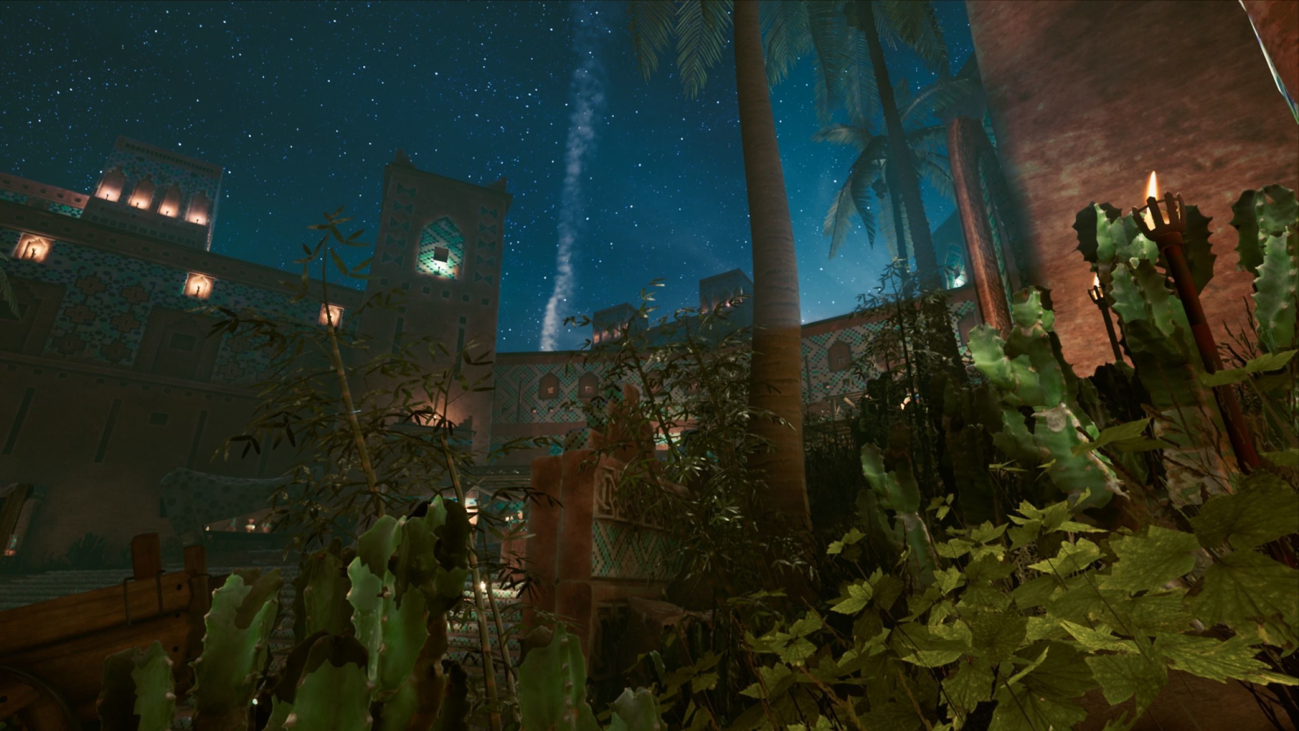 3D model Middle Eastern Kasbah Fortress - Unreal Engine VR / AR / low ...