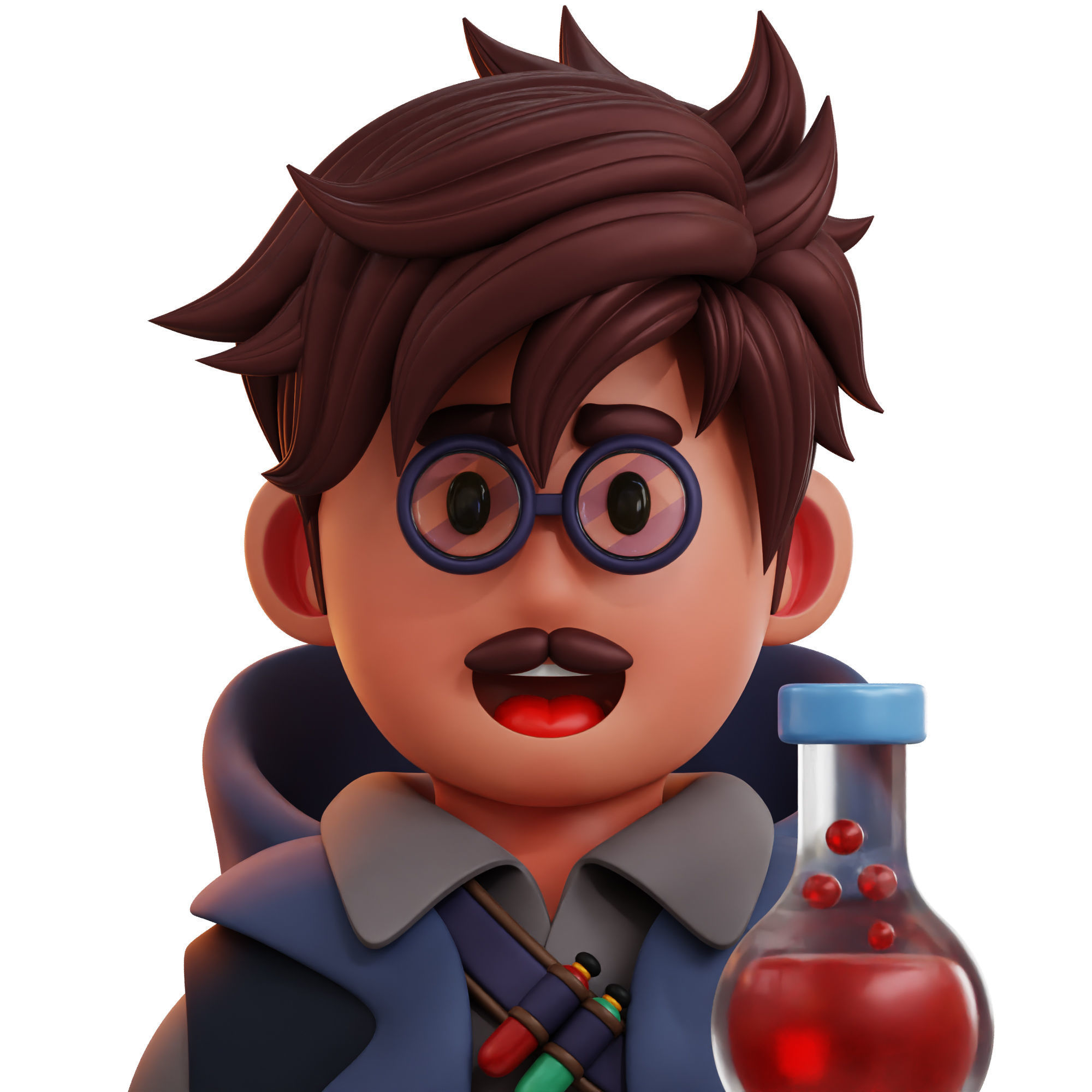 3D model Alchemist Avatar 3D Icon VR / AR / low-poly | CGTrader