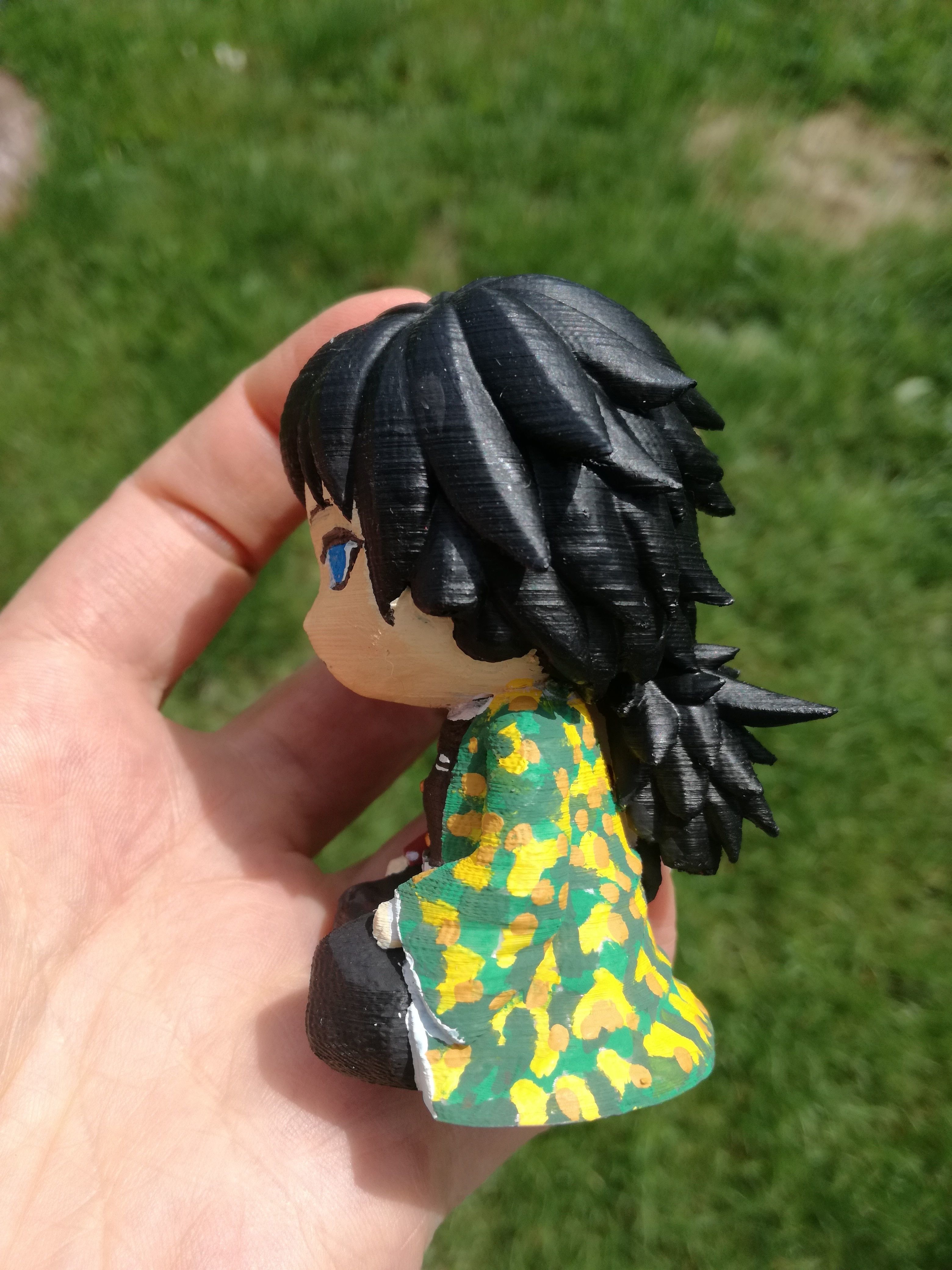 Demon Slayer Tomioka Giyuu 3D Printable Figurine 3D model 3D printable ...