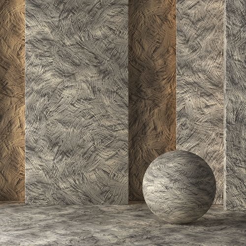 Painted Plaster Material 8K-Seamless - Tileable-DrCG No 85 3D model ...