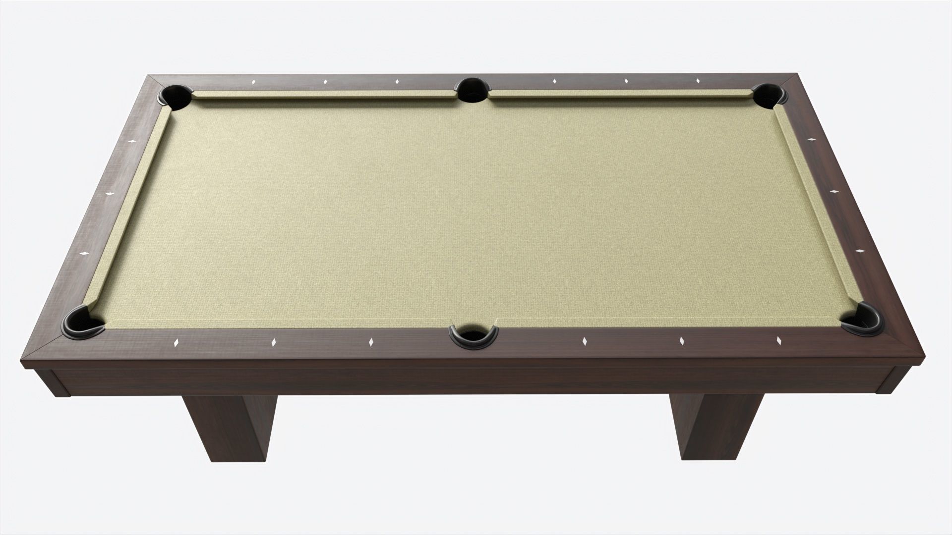 Billiard Pool Table 9-foot 01 3D model | CGTrader