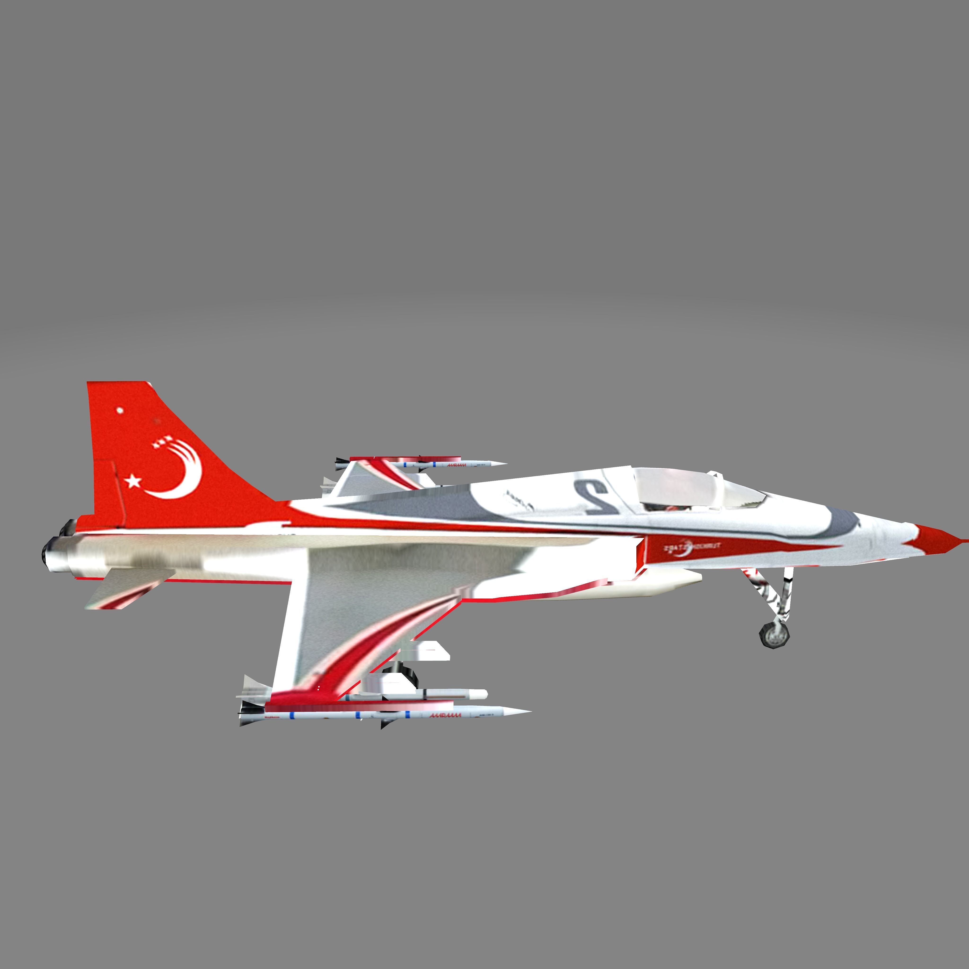 F-5 TURK 3D model | CGTrader