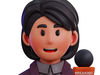 3D model Reporter Avatar 3D Icon VR / AR / low-poly | CGTrader