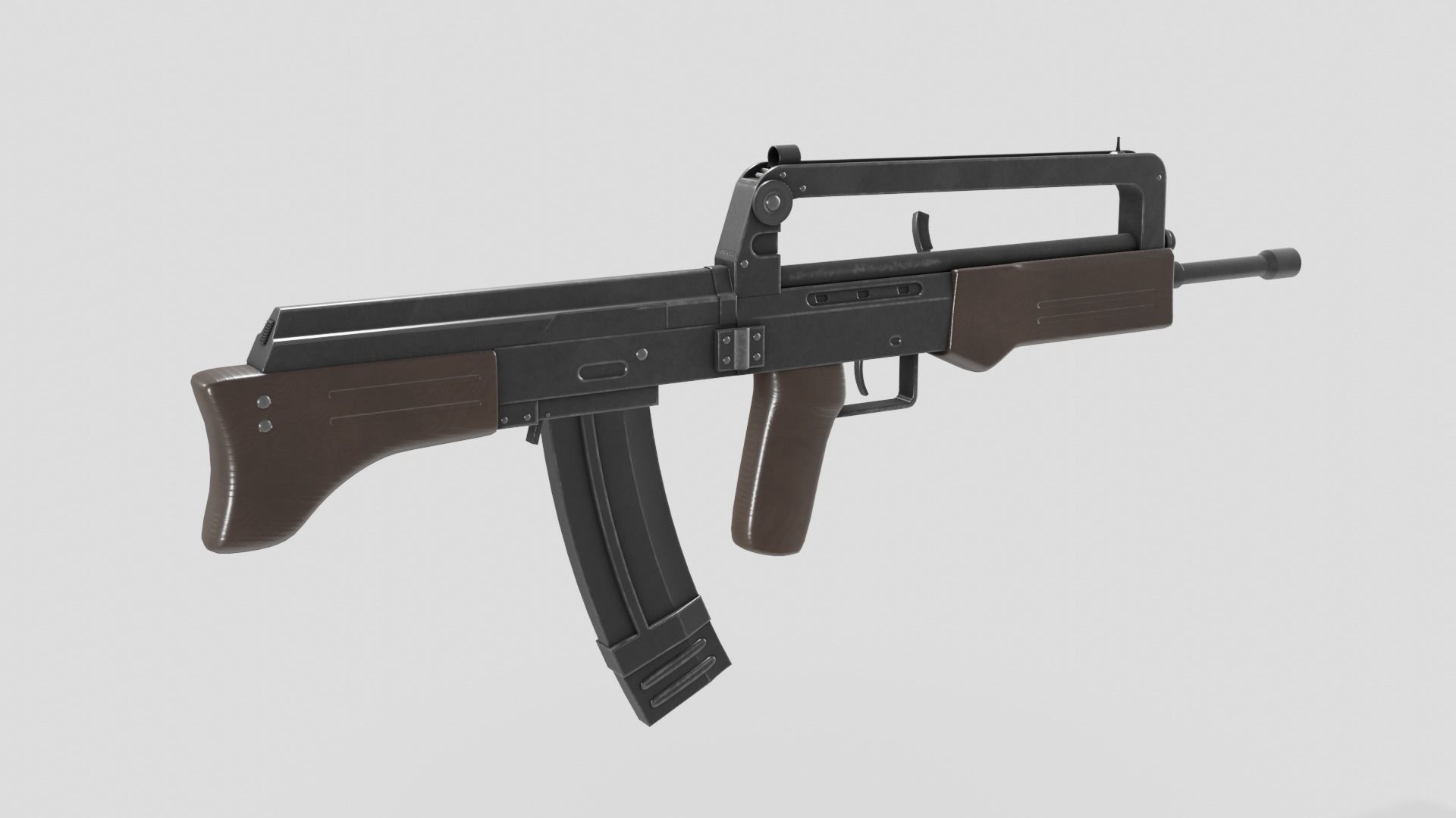 3D model FA-47 Rifle VR / AR / low-poly | CGTrader