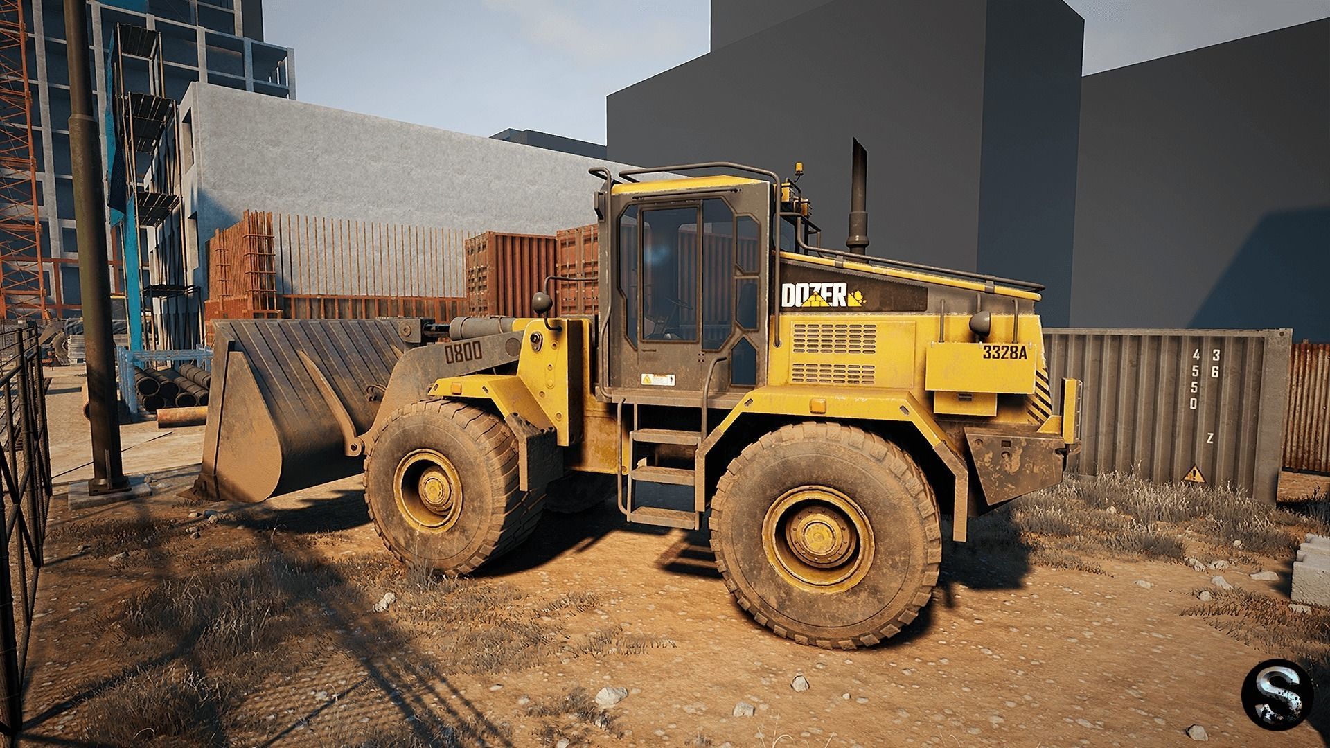 3D model Construction Site VR / AR / low-poly | CGTrader