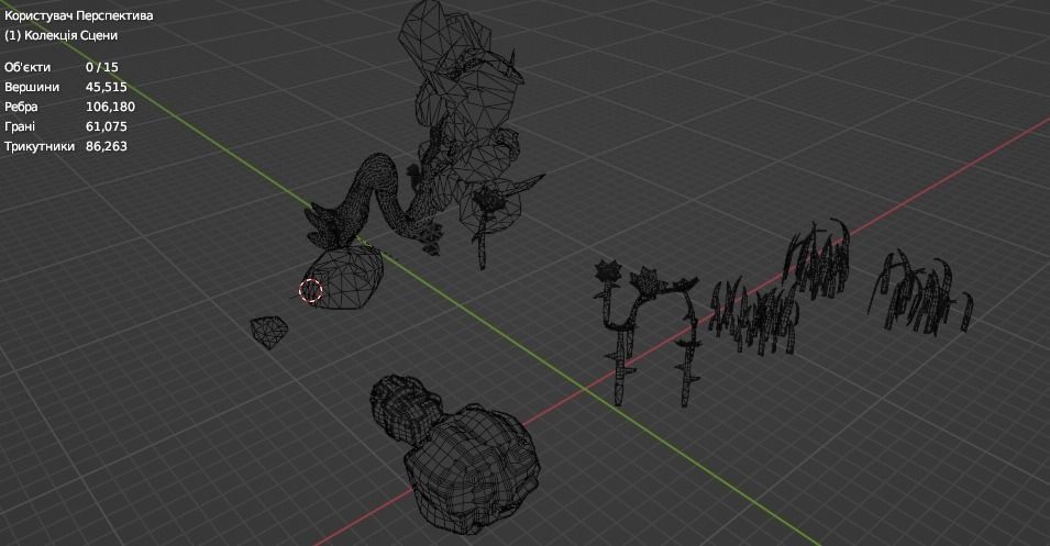 Cartoon field 3D model | CGTrader