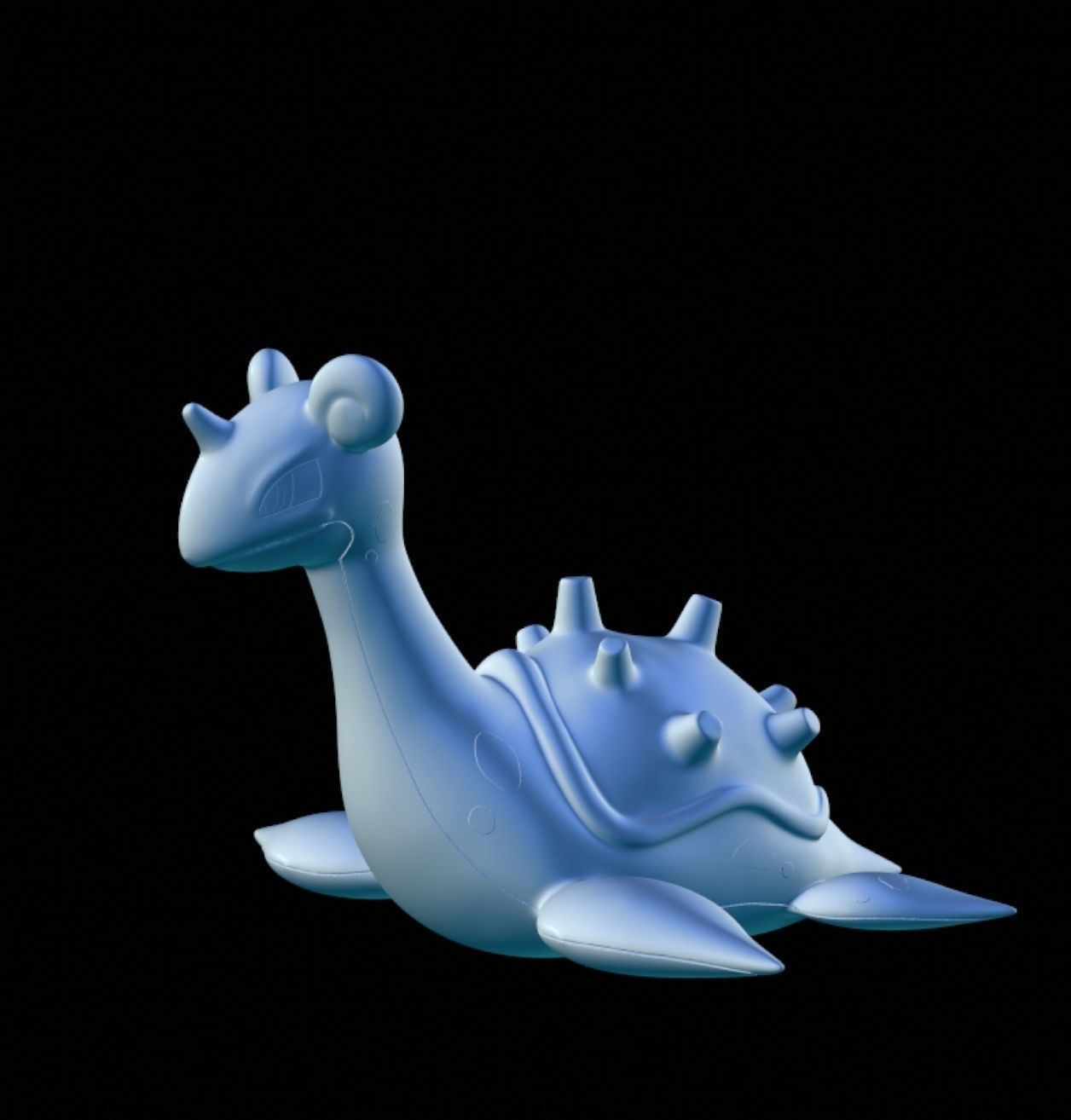 LAPRAS LAPLACE POKEMON 3D model 3D printable | CGTrader