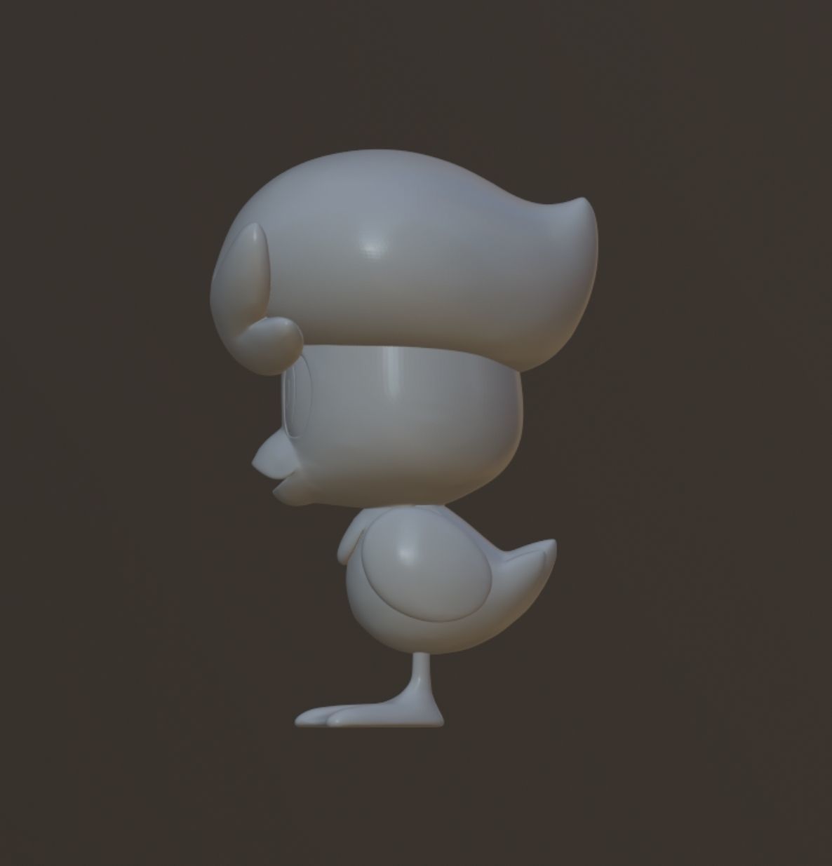 Quaxly Kuwassu Pokemon 3D model 3D printable | CGTrader