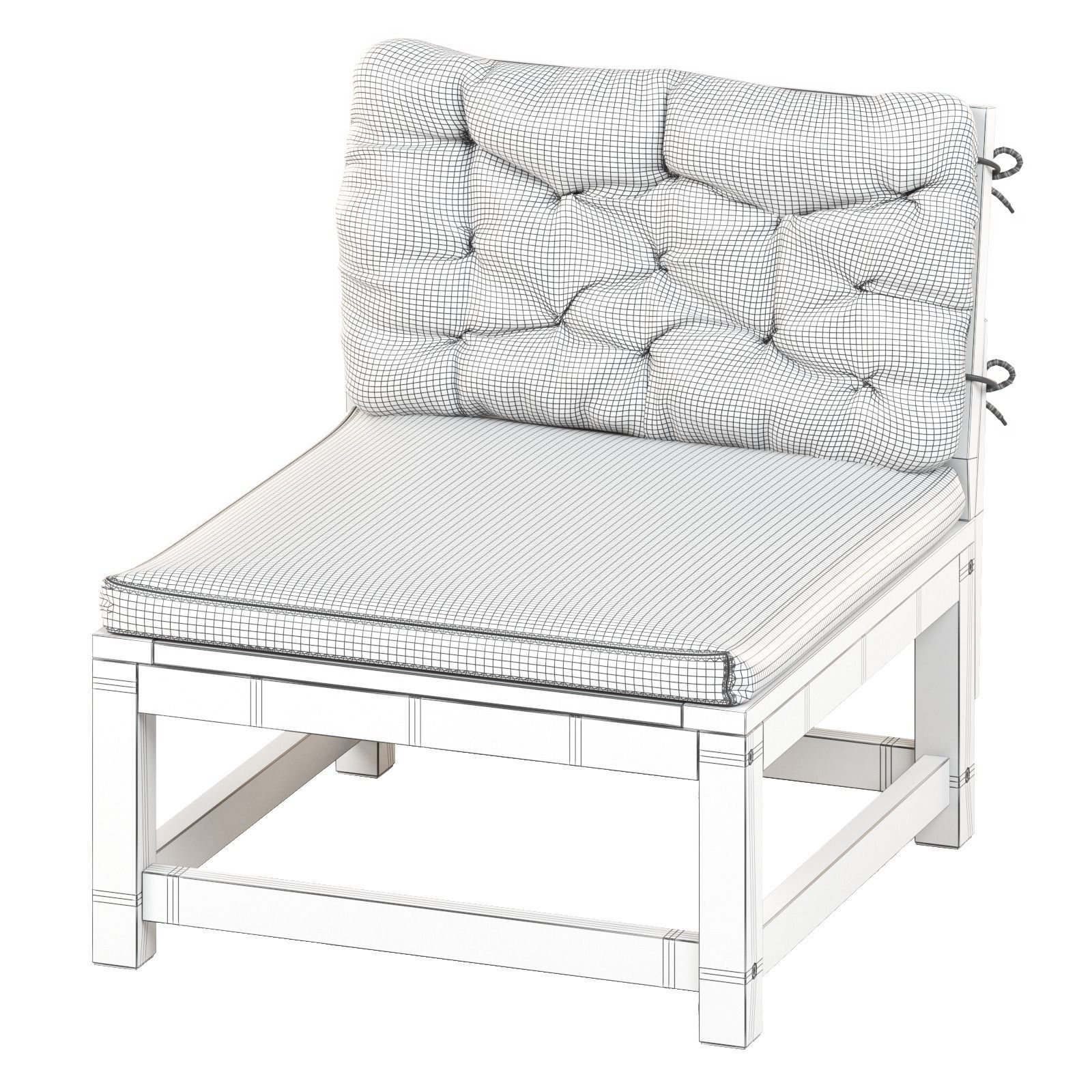 NAMMARO Garden chair IKEA 3D model | CGTrader