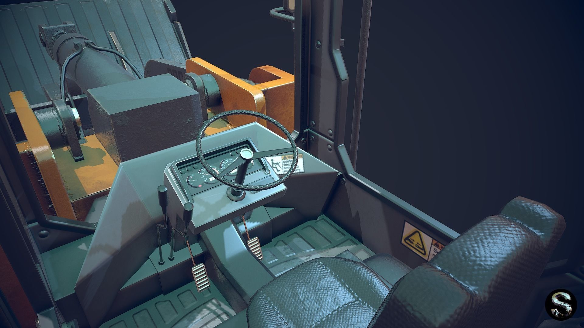 3D model Handler VR / AR / low-poly | CGTrader