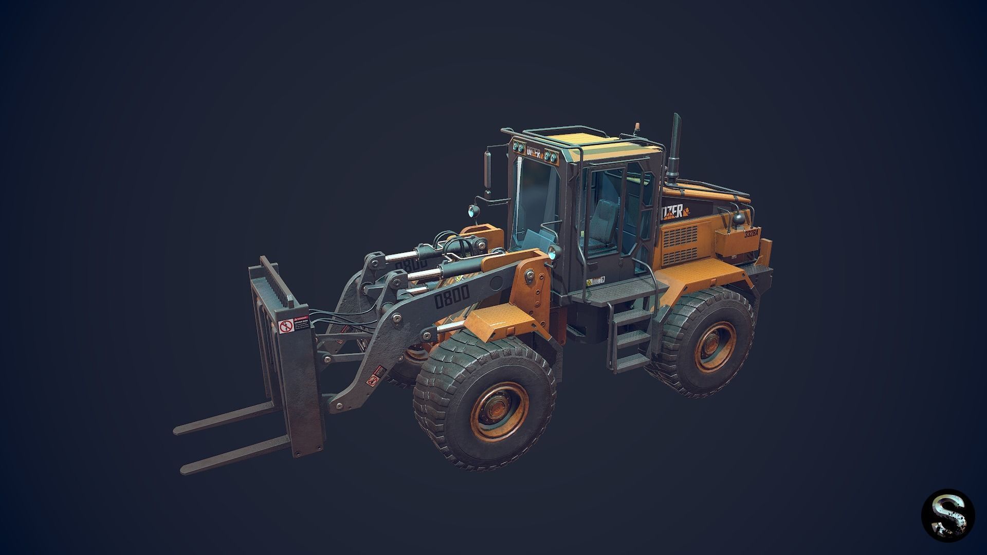 3D model Handler VR / AR / low-poly | CGTrader