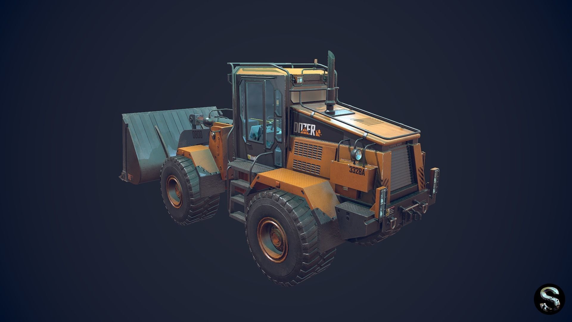 3D model Handler VR / AR / low-poly | CGTrader