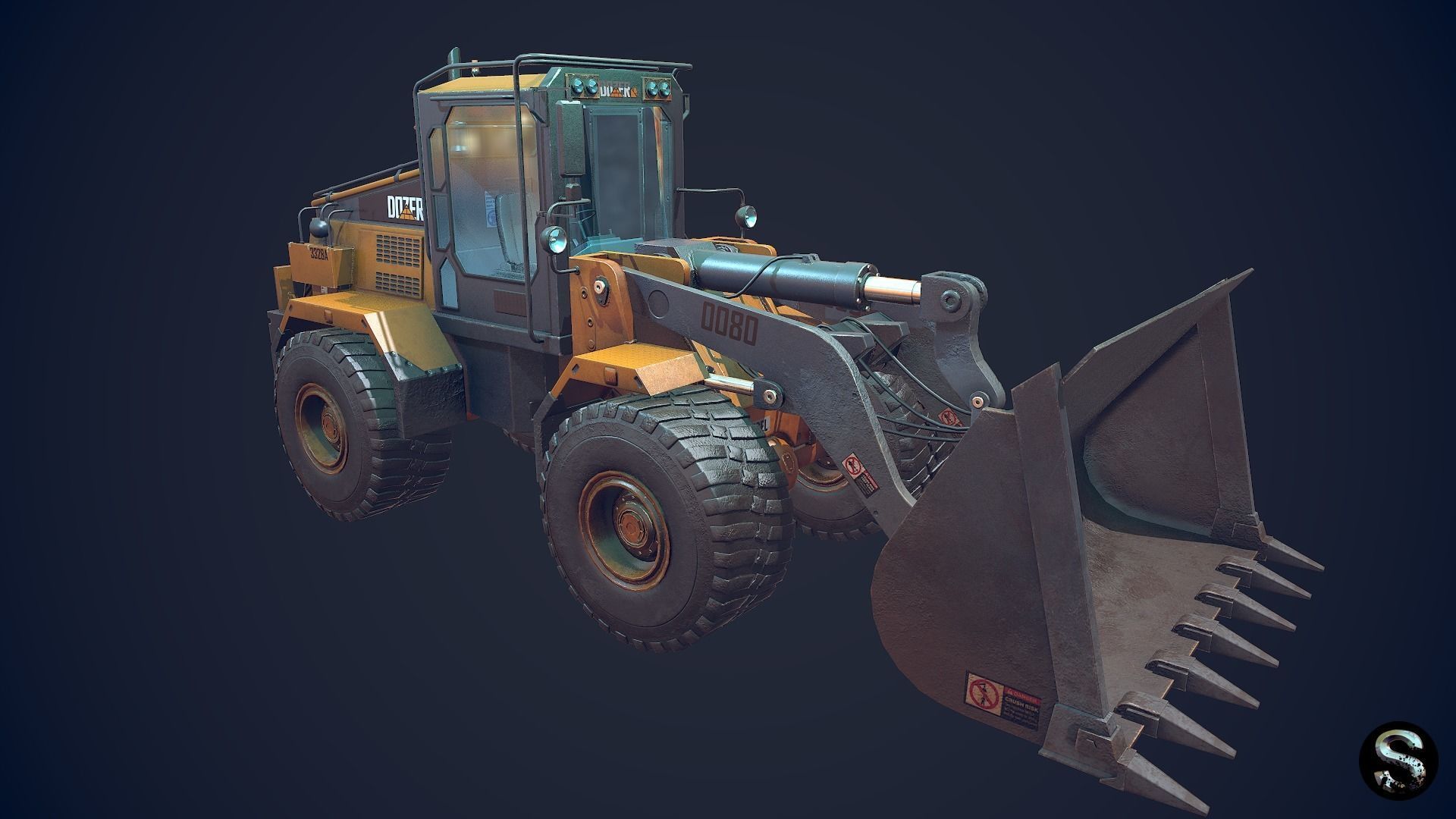 3D model Handler VR / AR / low-poly | CGTrader