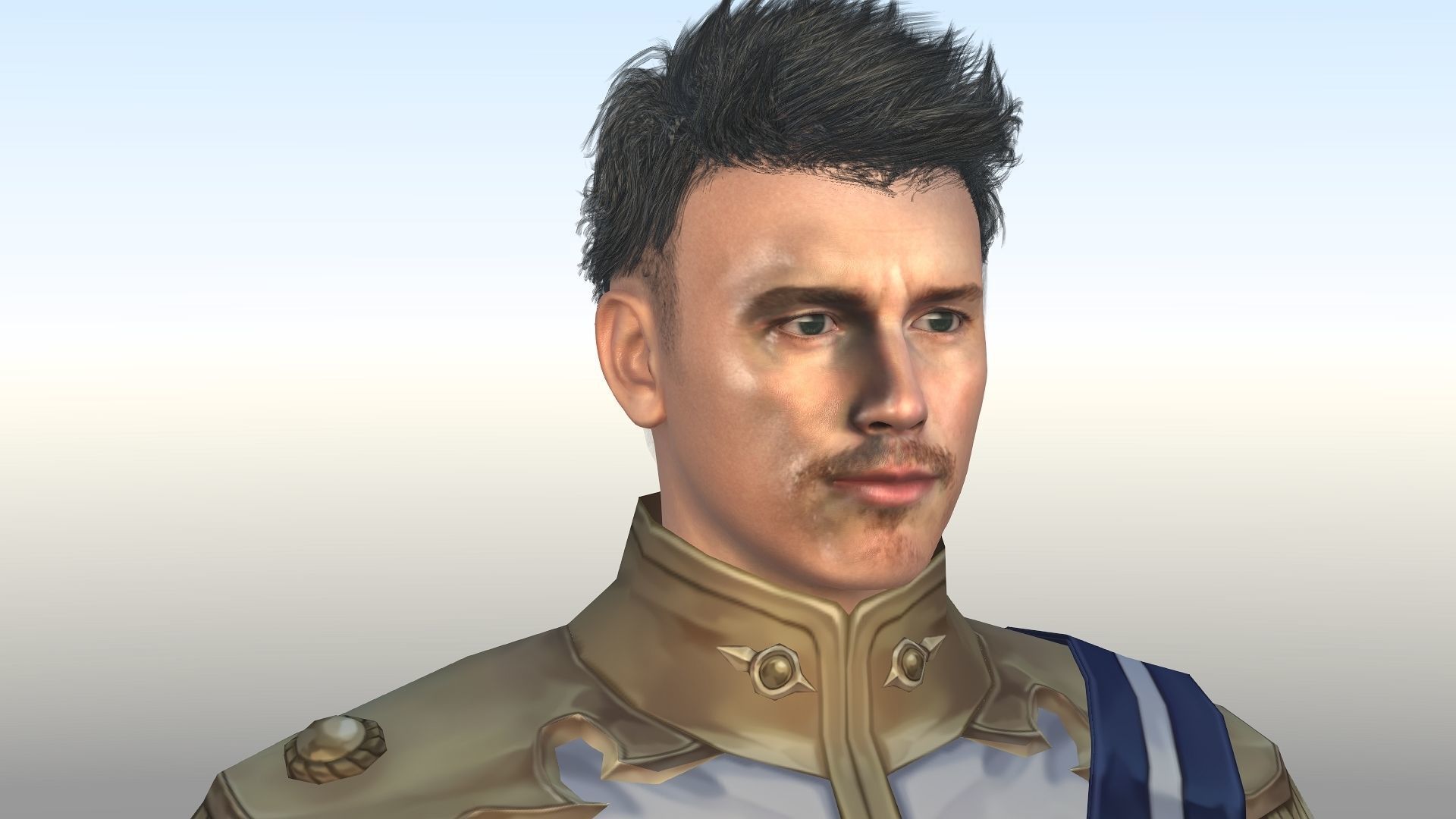 3D model Chris Pratt VR / AR / low-poly | CGTrader