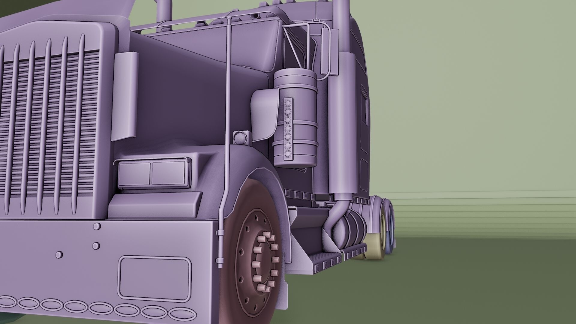 A Cargo Truck 3D model | CGTrader