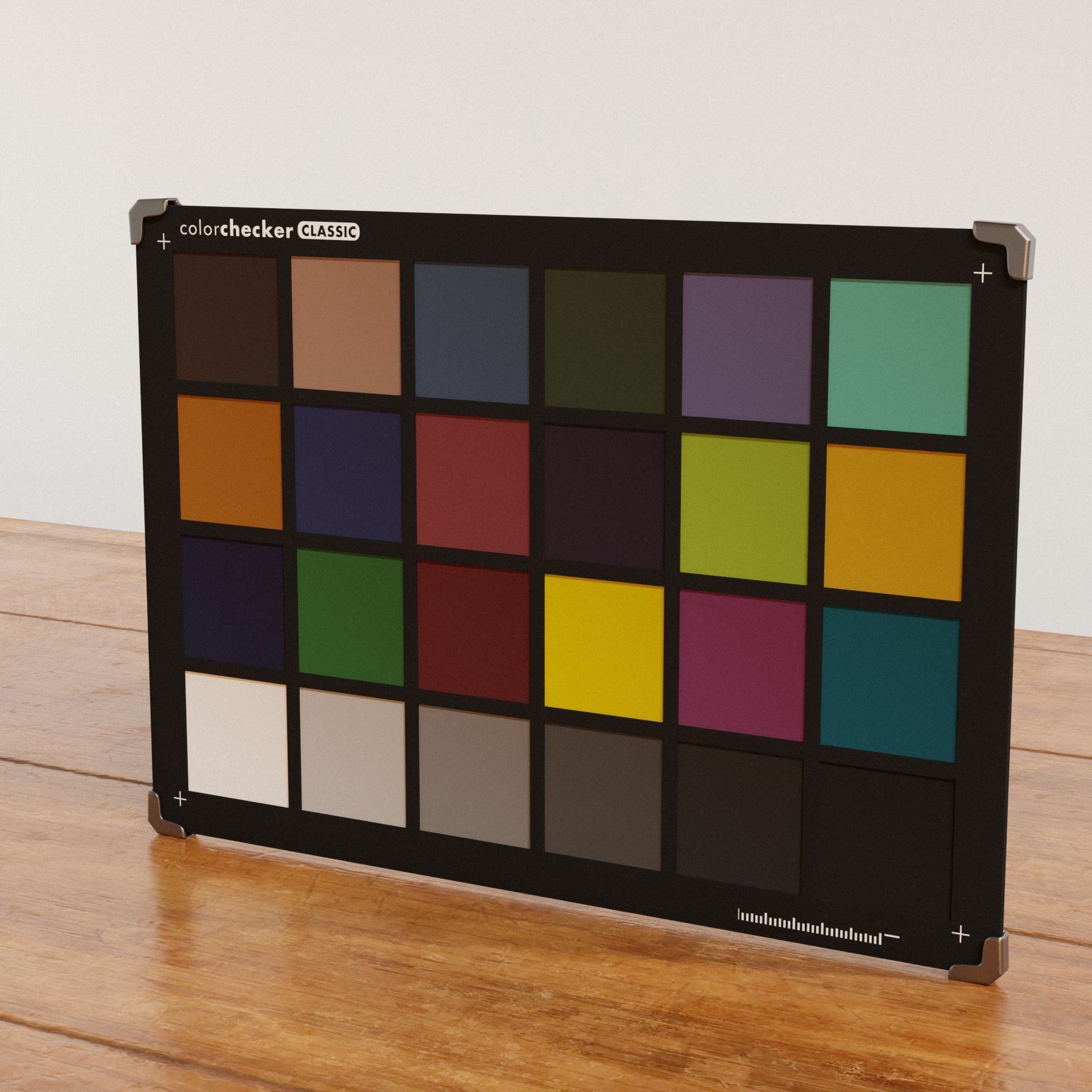 3D model Color Checker VR / AR / low-poly | CGTrader