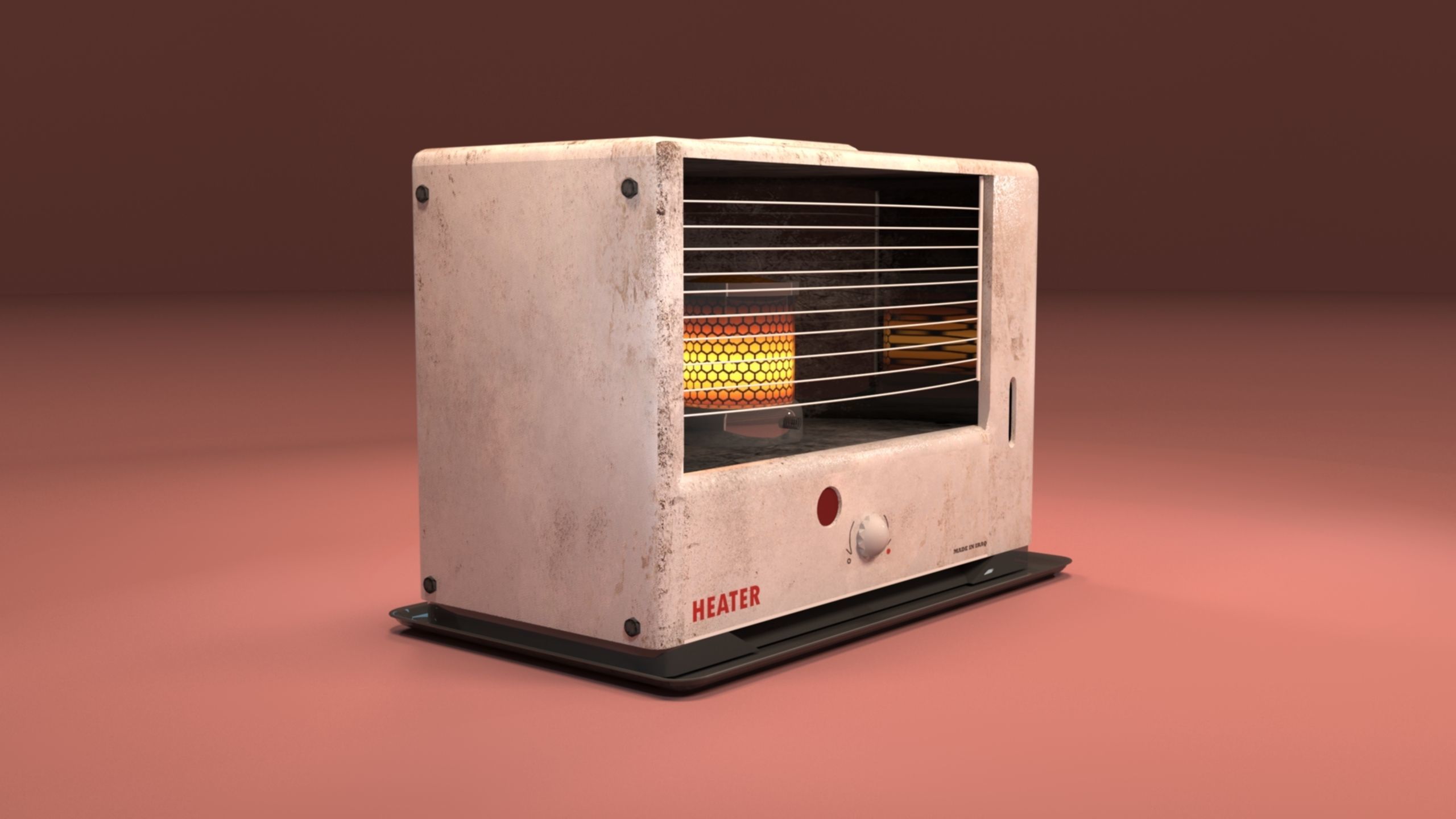 Heater 3D model | CGTrader
