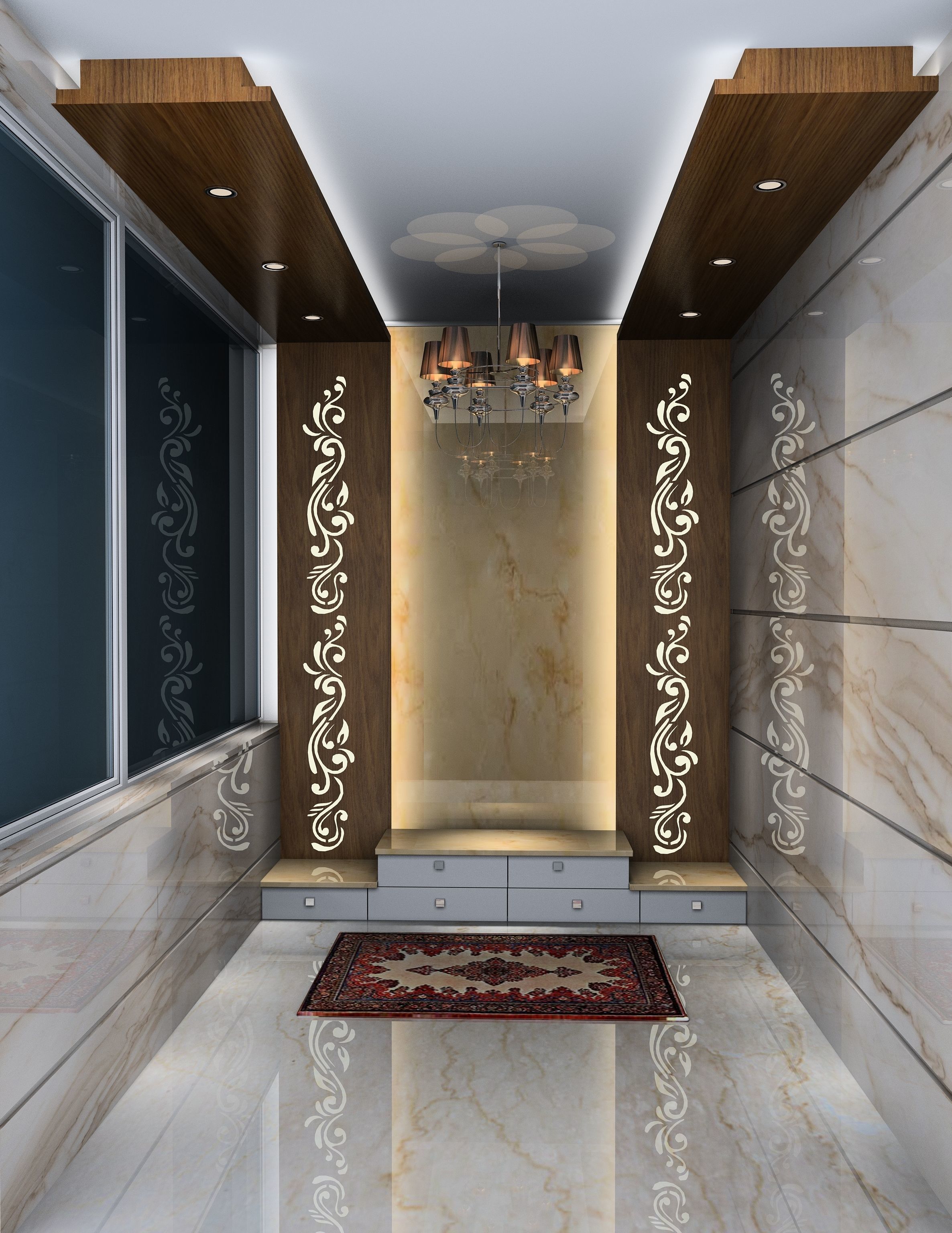 home temple 3D model | CGTrader