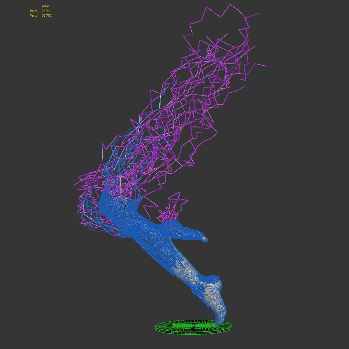 Contemporary sculpture by Tomohiro Inaba 3D model | CGTrader