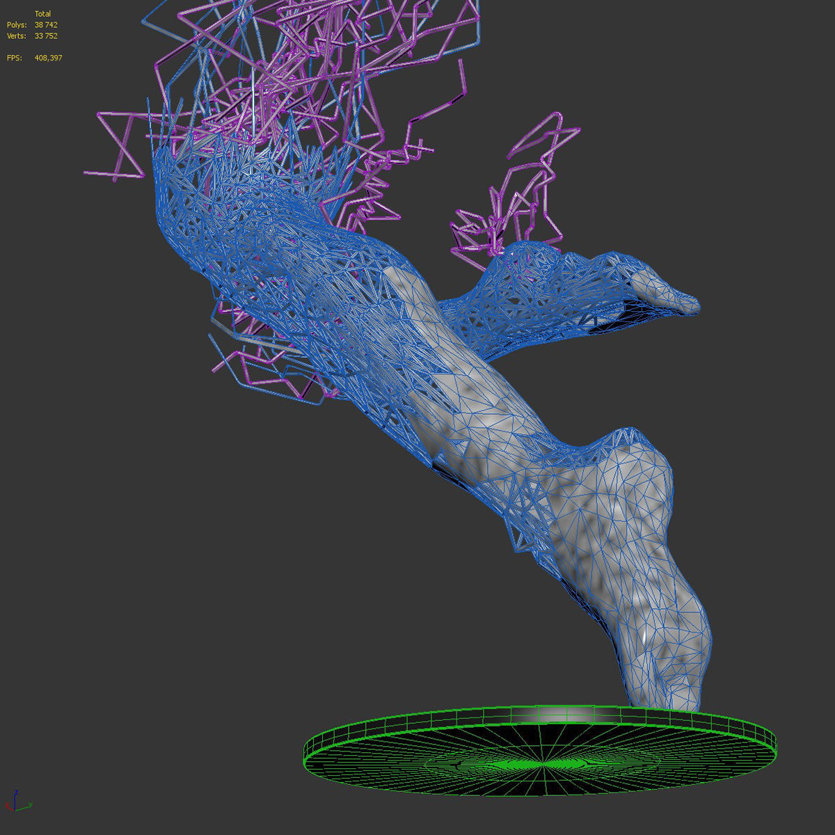 Contemporary sculpture by Tomohiro Inaba 3D model | CGTrader