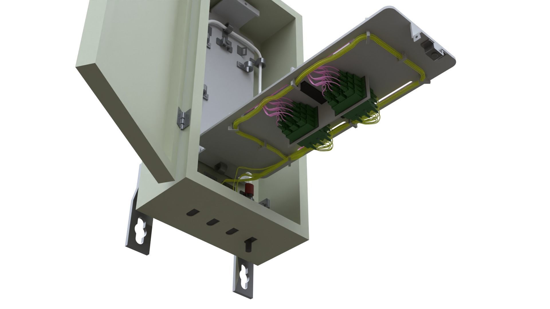 distribution enclosure 3D model | CGTrader
